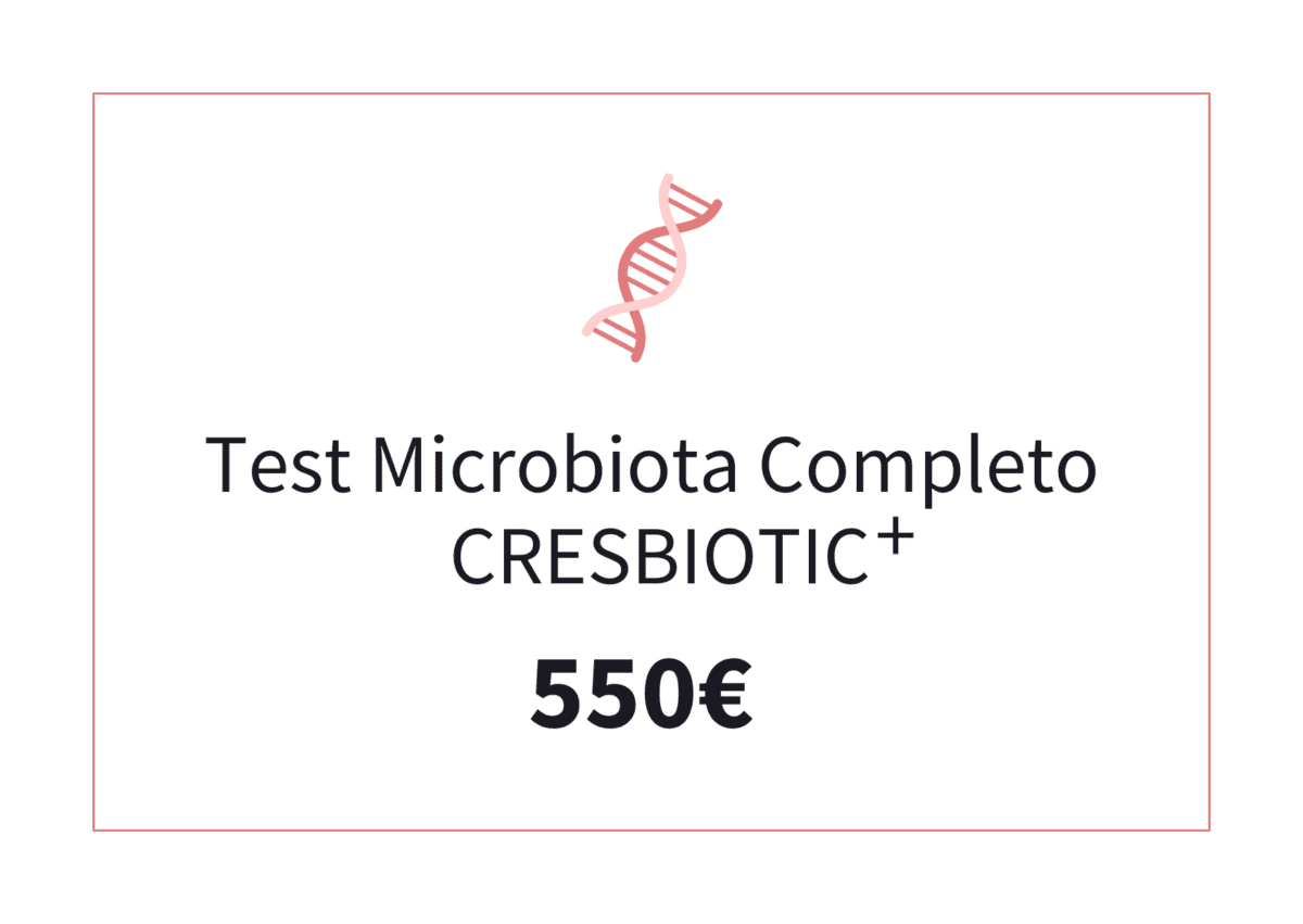 Test microbiota intestinal - Cresbiotic - Clínicas Cres