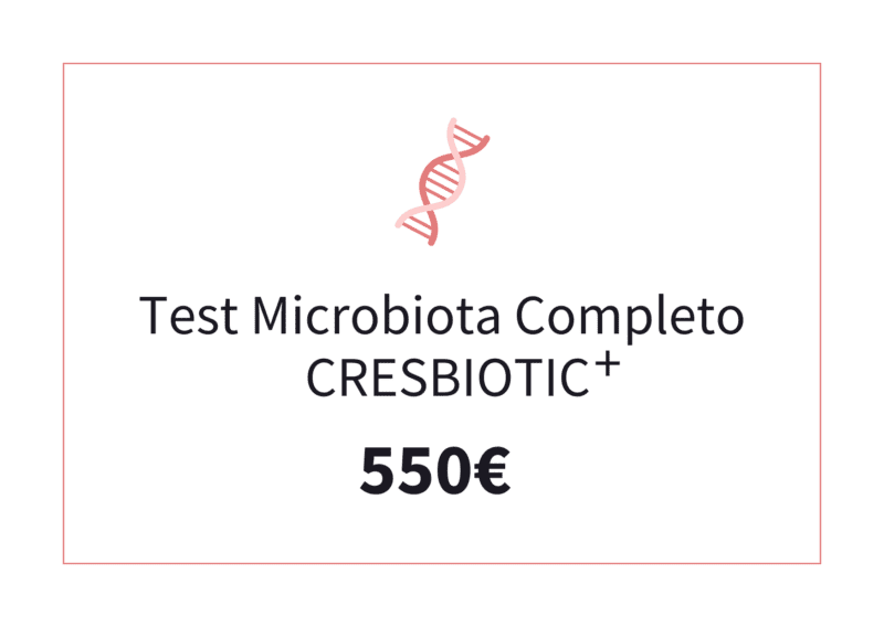 Test microbiota intestinal - Cresbiotic - Clínicas Cres